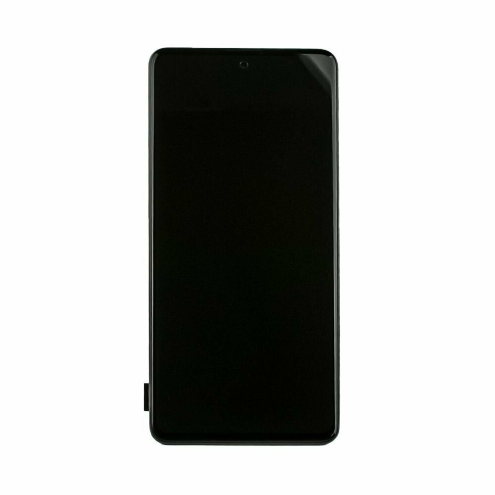 LCD дисплей для Samsung Galaxy M31s SM-M317 GH82-23774A в рамке (черный)