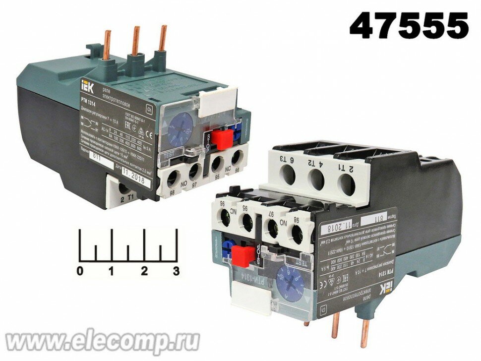 Реле тепловое ИЭК РТИ-1314 7-10A