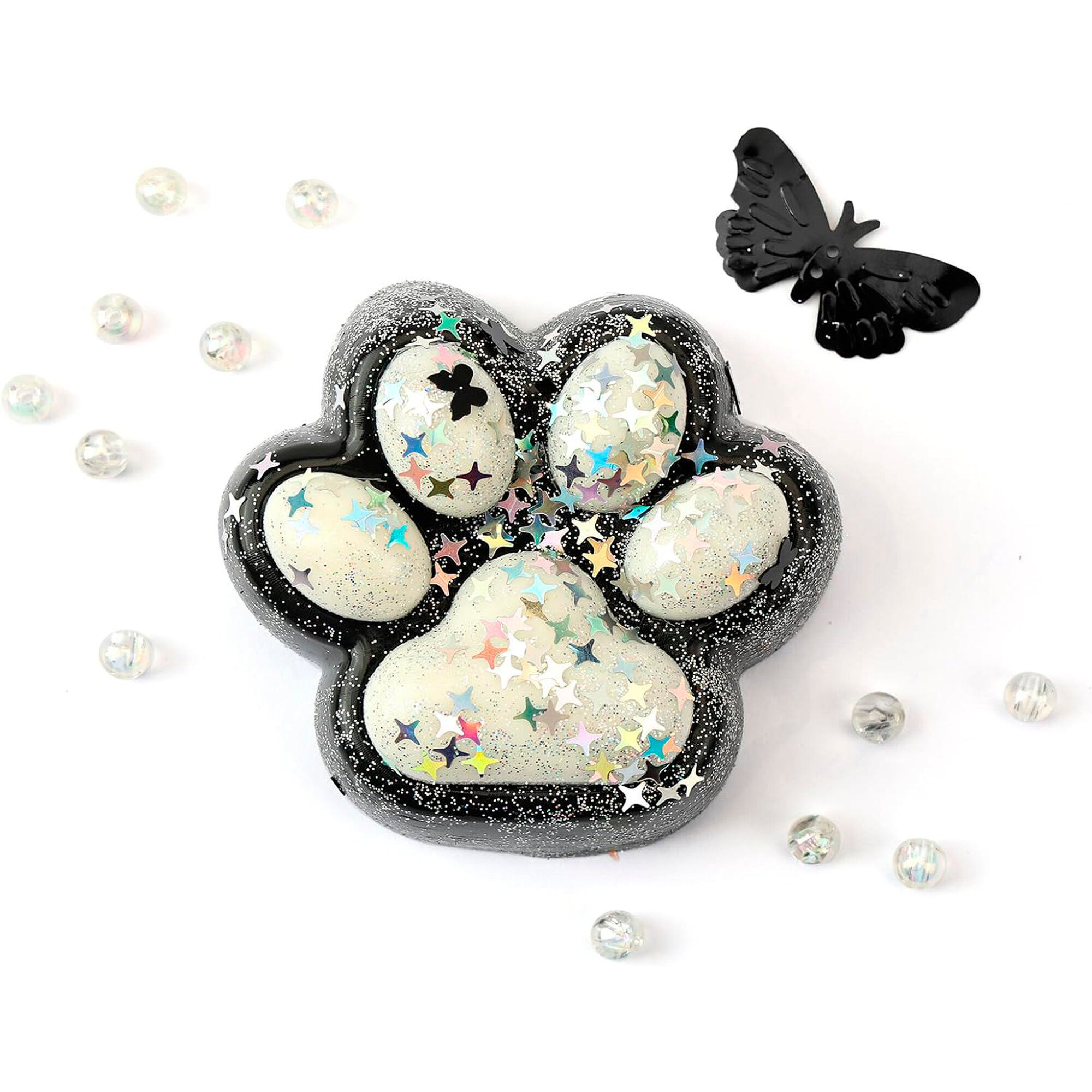 Антистресс игрушка сквиш лапка котика