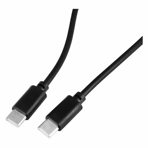 Кабель KINGPRICE KP-USBCC-3A-2m, USB Type-C (m) - USB Type-C (m), 2м, 3A, черный
