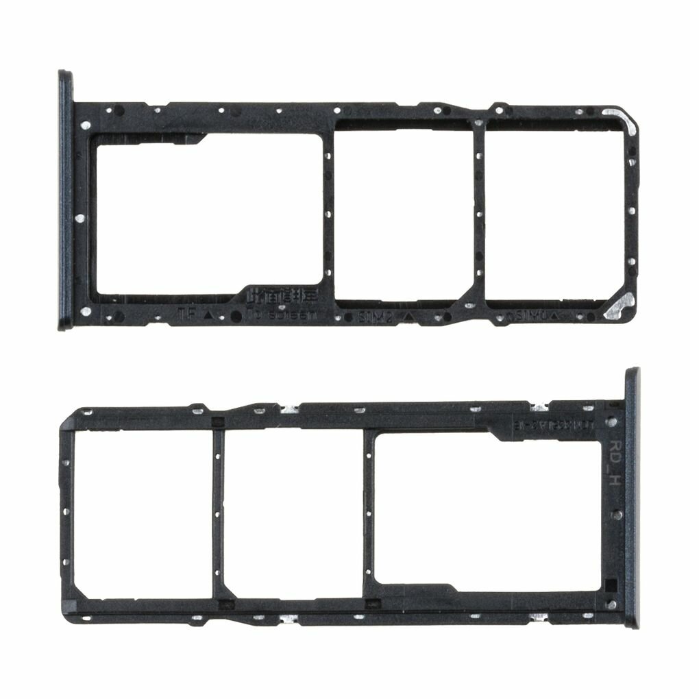 Контейнер SIM для смартфона Realme C21/Narzo 50i Черный