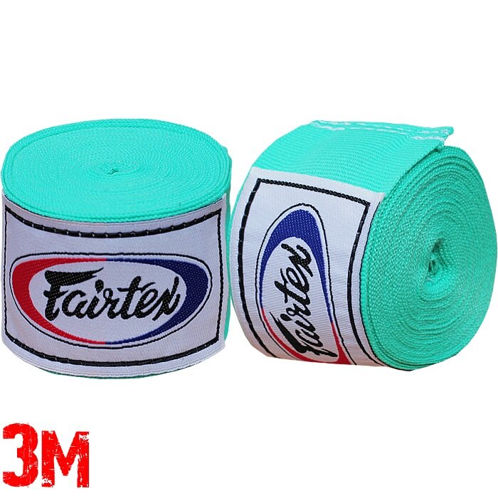Боксёрские бинты Fairtex Mint Green 3 м.