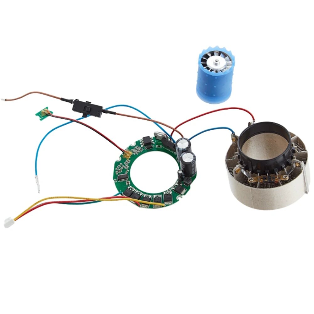 Бесщеточный двигатель для фена 99 Вт 220V Controller