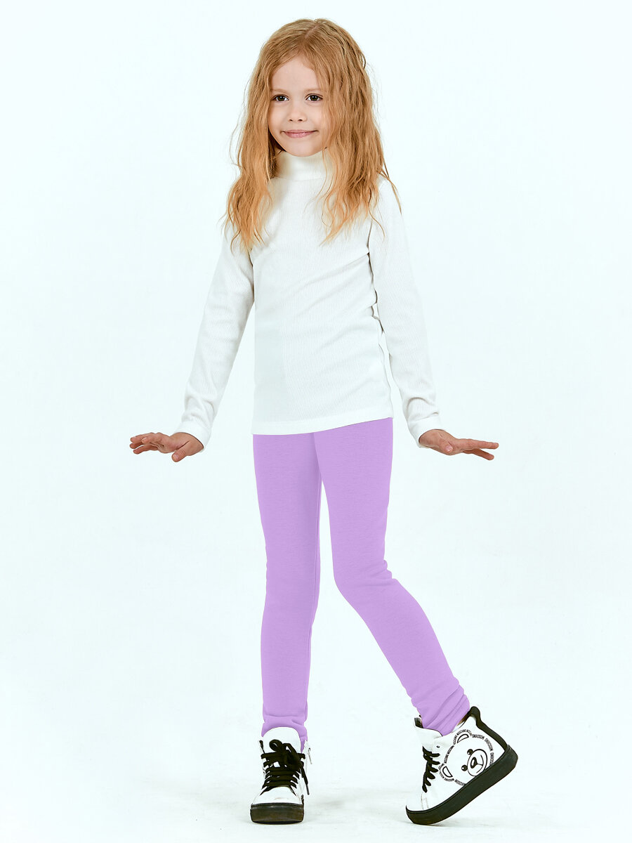 Легинсы на меху детские теплые