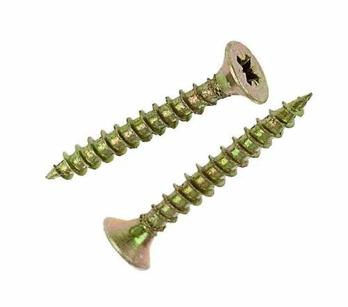 Саморез универсальный 2,5x25 желтый цинк, 200 шт