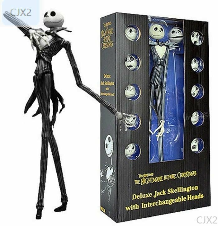 Фигурка Джек Скеллингтон 12 голов - Кошмар перед Рождеством (33см.)-CJX2