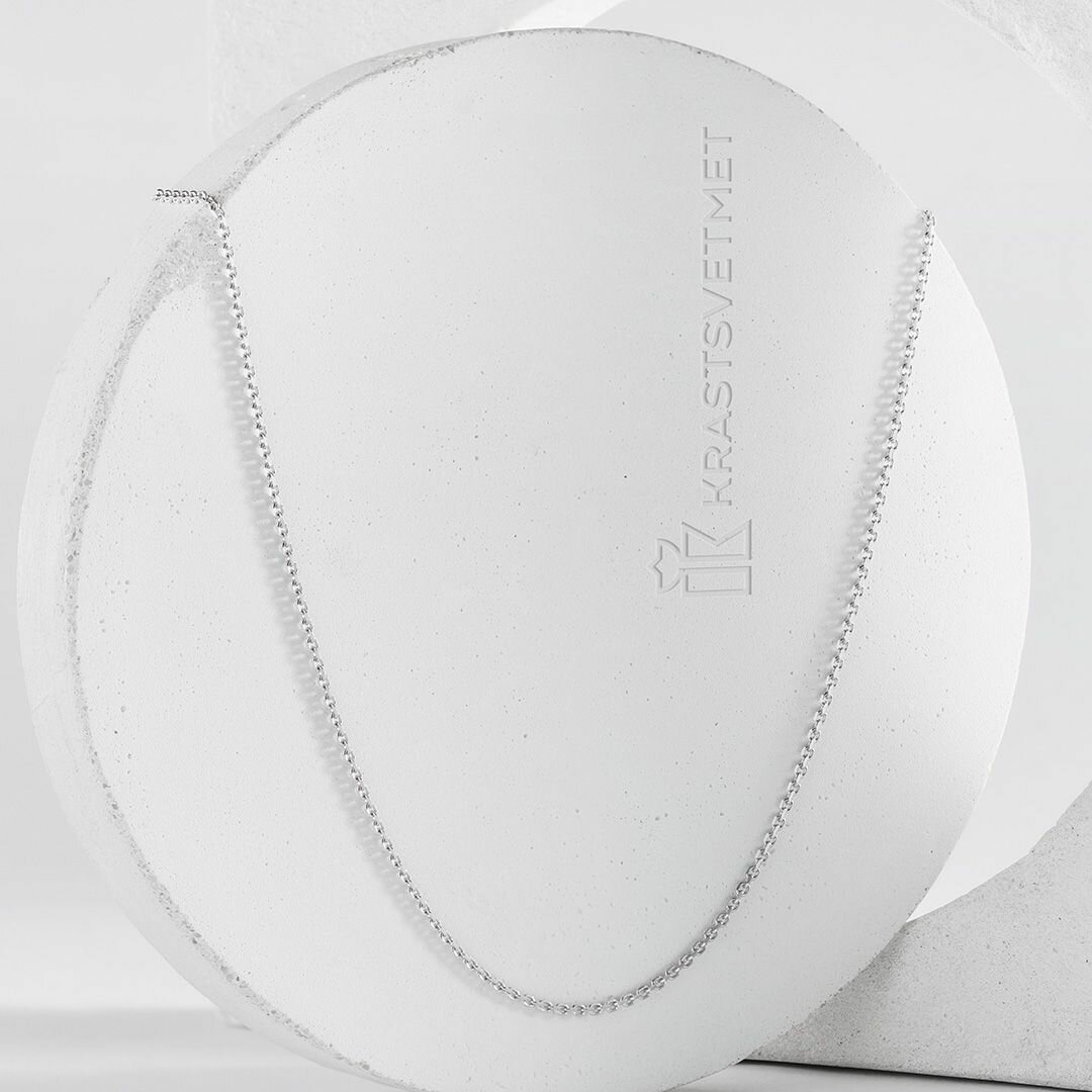 Цепь серебро, 925 проба, родирование