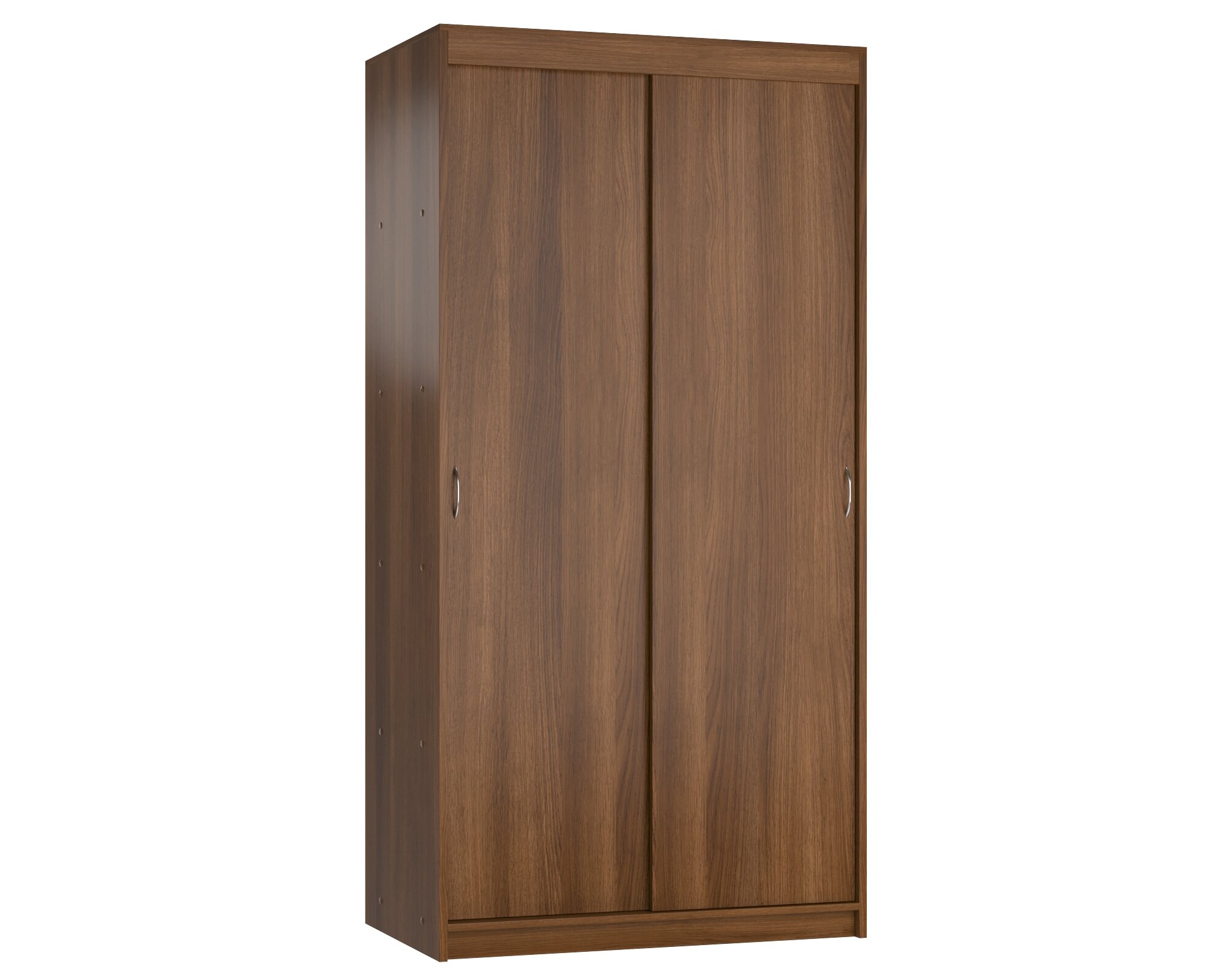 Шкаф купе для одежды со штангой Мебель на Руси "Эко 2"140х240х60 Орех экко