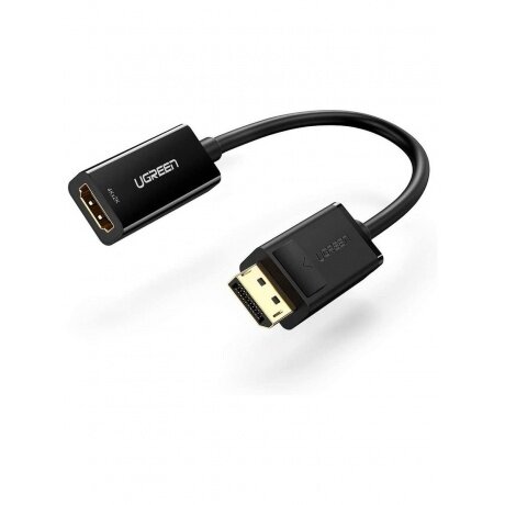 Конвертер UGREEN MM137 (40363) DP to HDMI Female Converter 4K*2K@30Hz. черный
