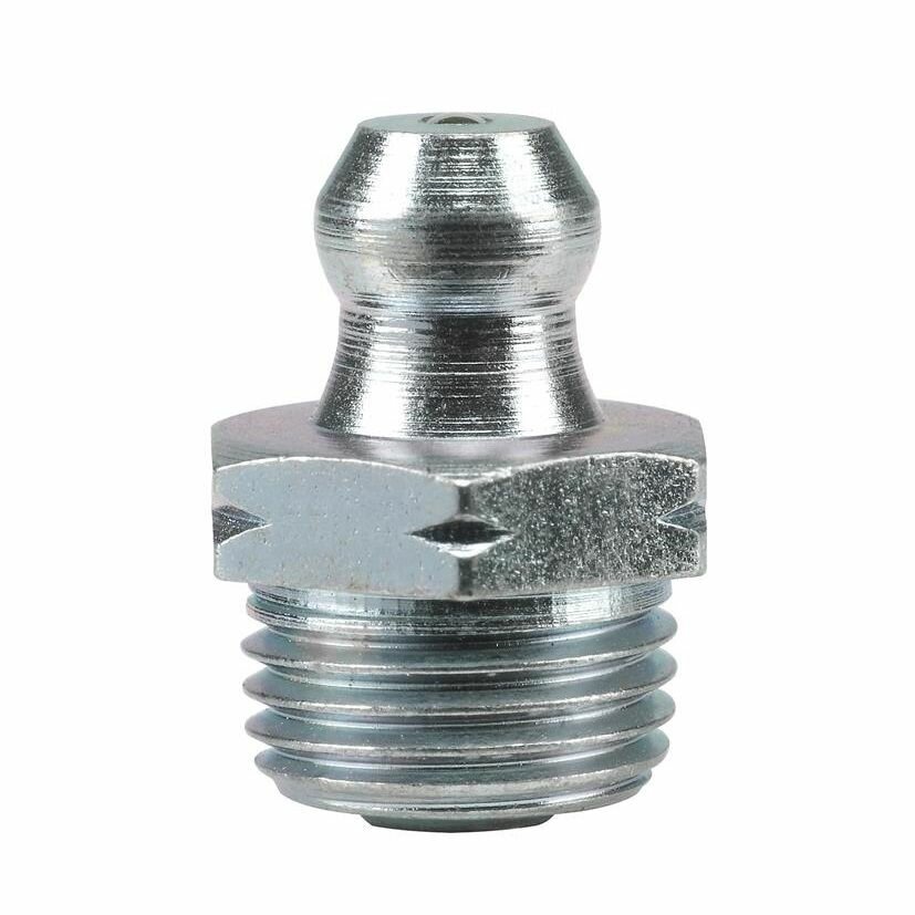 Коническая пресс-масленка (тавотница) H1 прямая 1/8" BSPT (1.3 Ц6) упаковка 25 штук