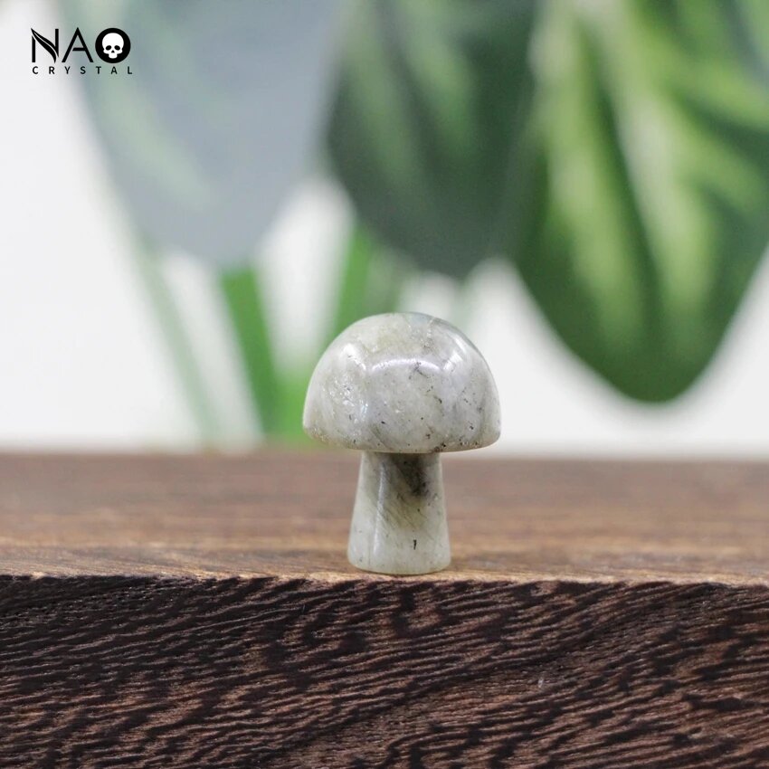 Статуя гриба из драгоценного камня 20 мм Labradorite