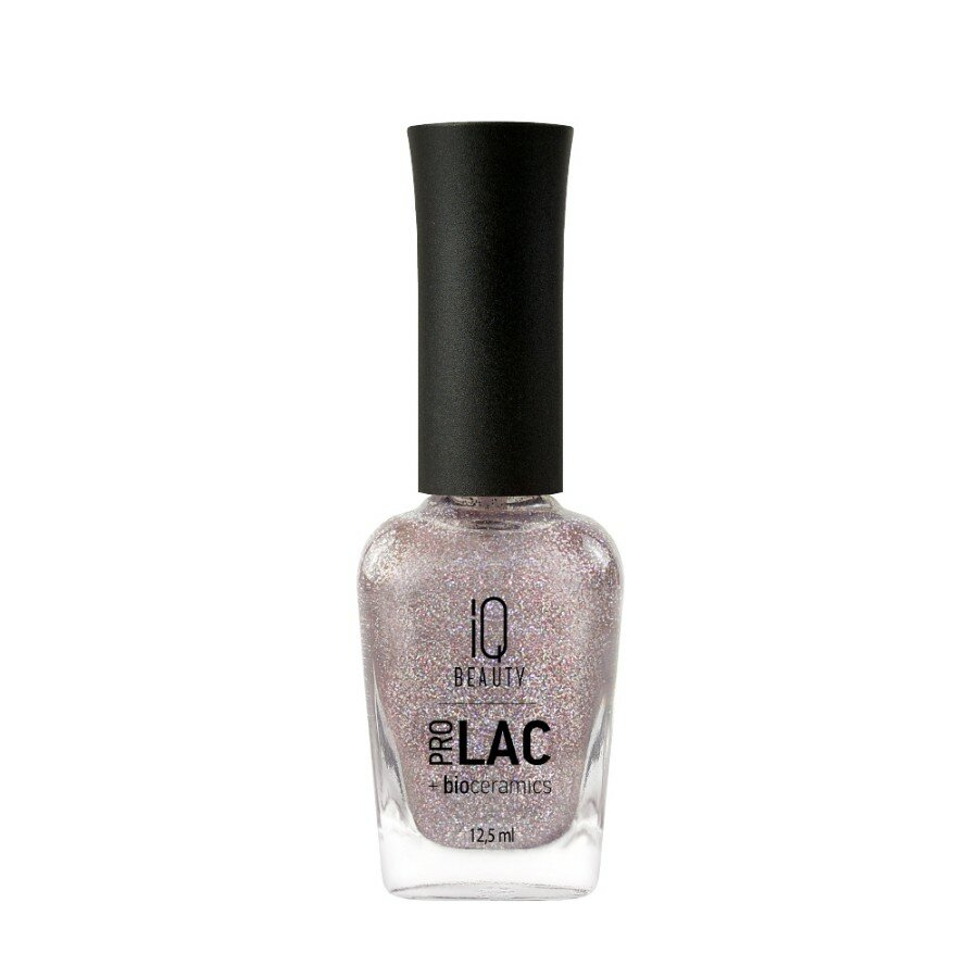Лак для ногтей IQ Beauty Nail Polish PROLAC + bioceramics №151 Champagne shower, 12,5 мл