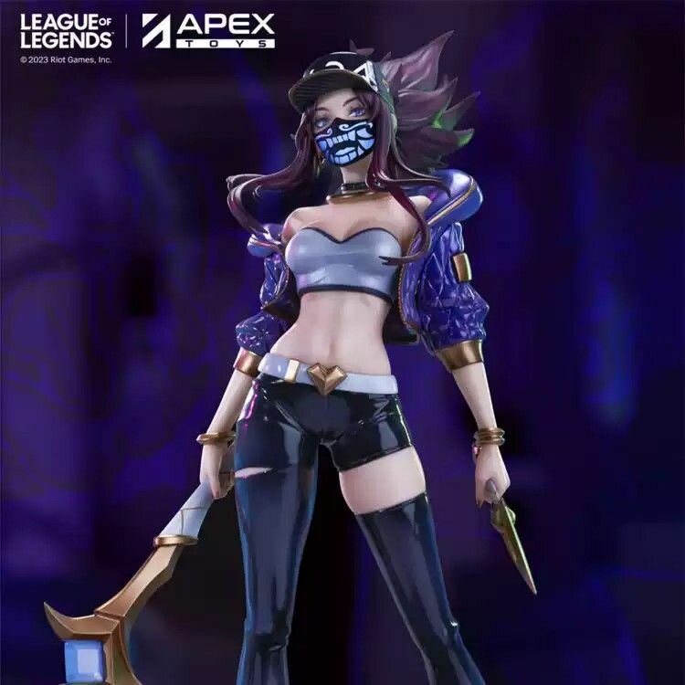 Фигурка APEX-TOYS K/DA Акали (Akali) из League of Legends, 25 см