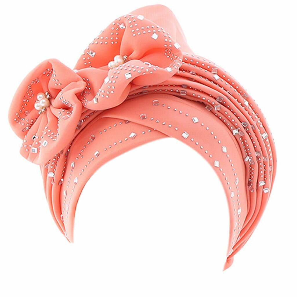 Новая шляпа air layer hot drill African Baotou hat-арбузно-красный