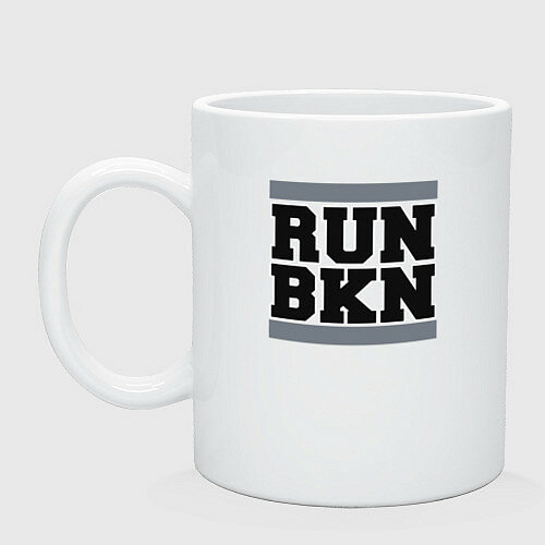 Run Brooklyn Nets Керамическая кружка