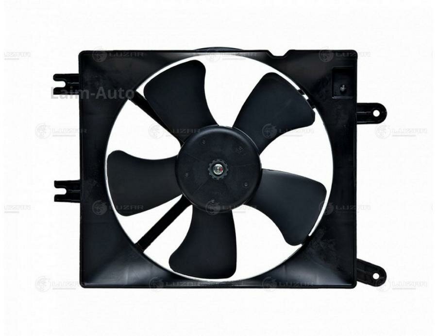 LUZAR LFAC-0541 Э/вентилятор кондиц. для а/м Chevrolet Lacetti (04-) (с кожухом) (LFAC 0541)