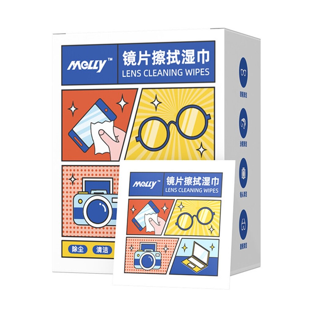 Одноразовые чистящие бумажные салфетки, салфетки для очистки экрана мобильного телефона