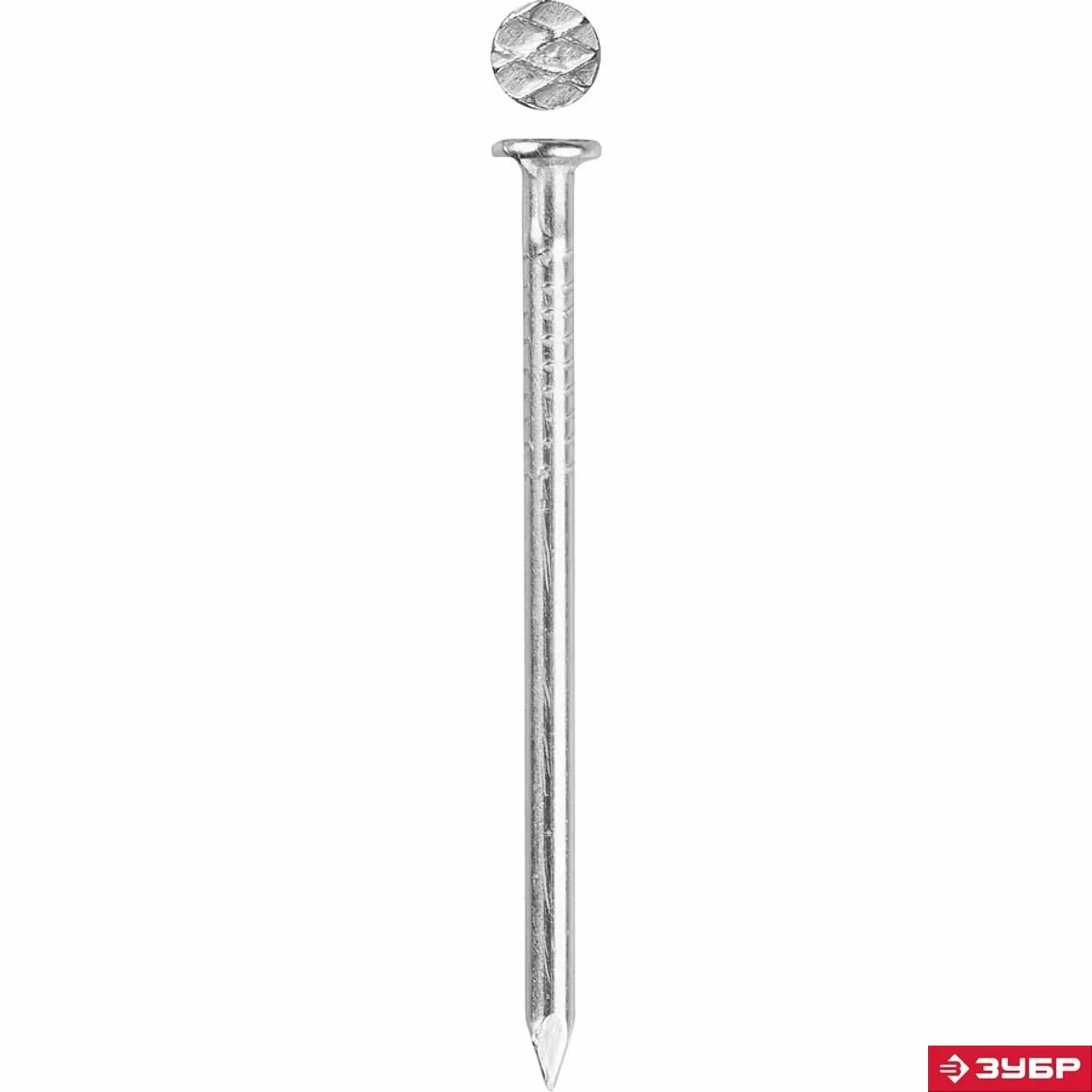 ЗУБР 90 х 3,5 мм, 5 кг, гвозди строительные оцинкованные