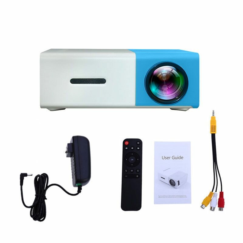 Мини-проектор thundeal hd td90, встроенный светодиодный проектор 1280 x 720p, wi-fi, домашний кинотеатр, 3d smart, 2k, 4k,
