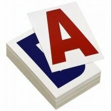 Раздаточные карточки с буквами русского алфавита