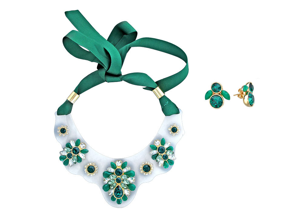 Комплект бижутерии, кристаллы Swarovski