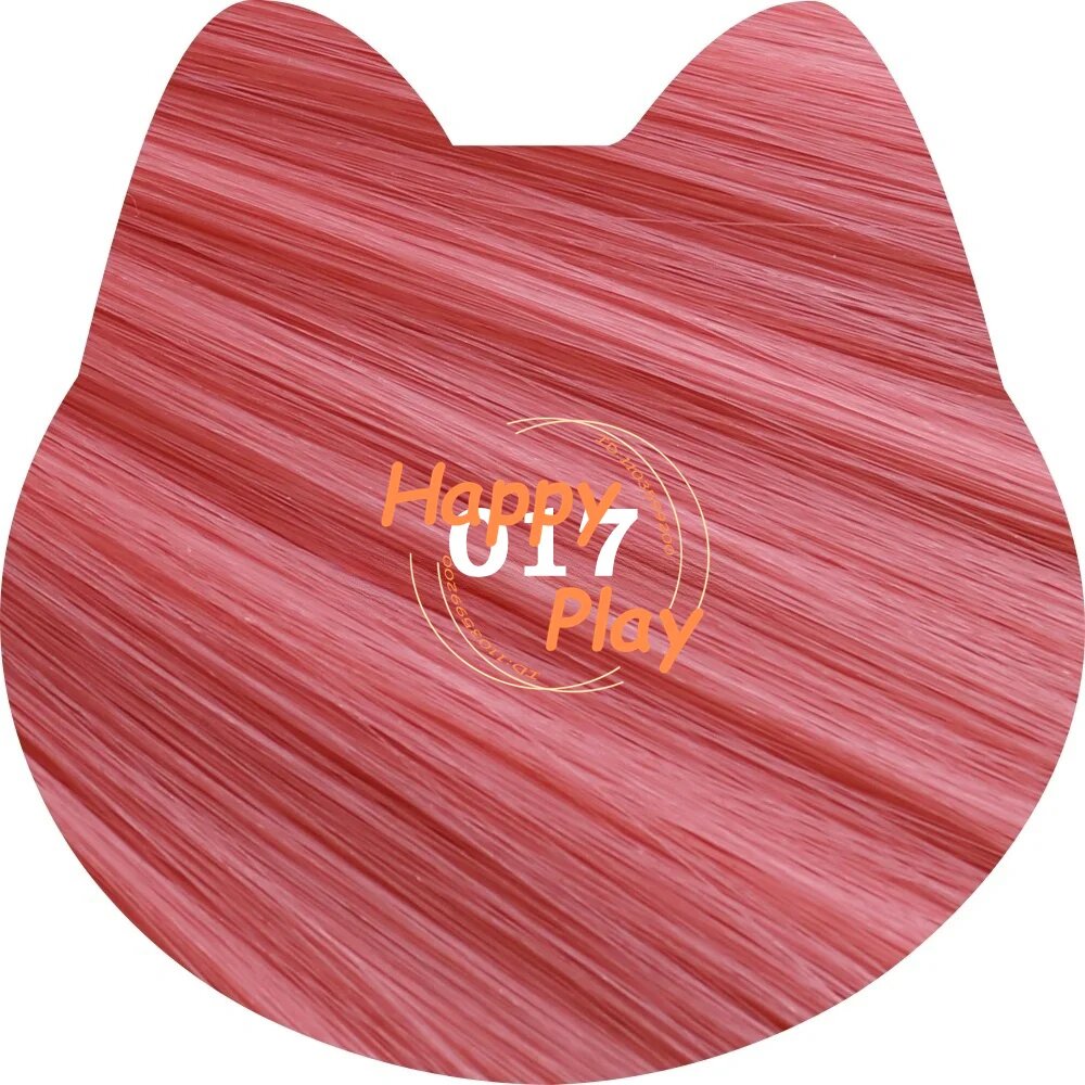 Синтетический парик для косплея розовый 100 см 17