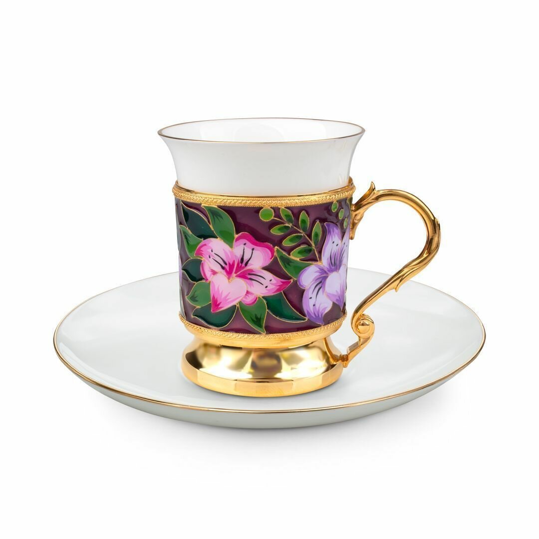 Кофейный набор из серебра