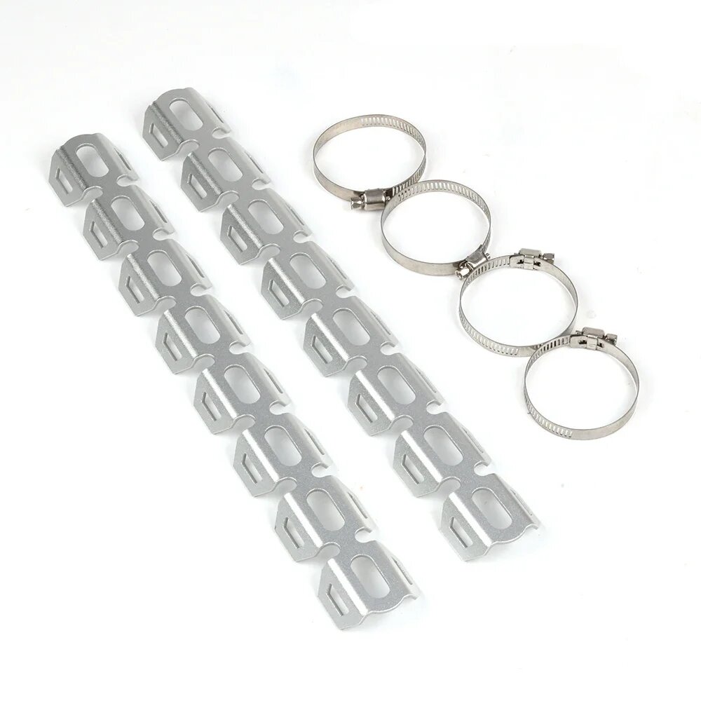 Глушитель выхлопной трубы, теплозащитный экран, защитная крышка для BMW R1200GS LC Adventure R1250GS R 1250 1200 GS GSA, аксессуары Серебряный, серебристый