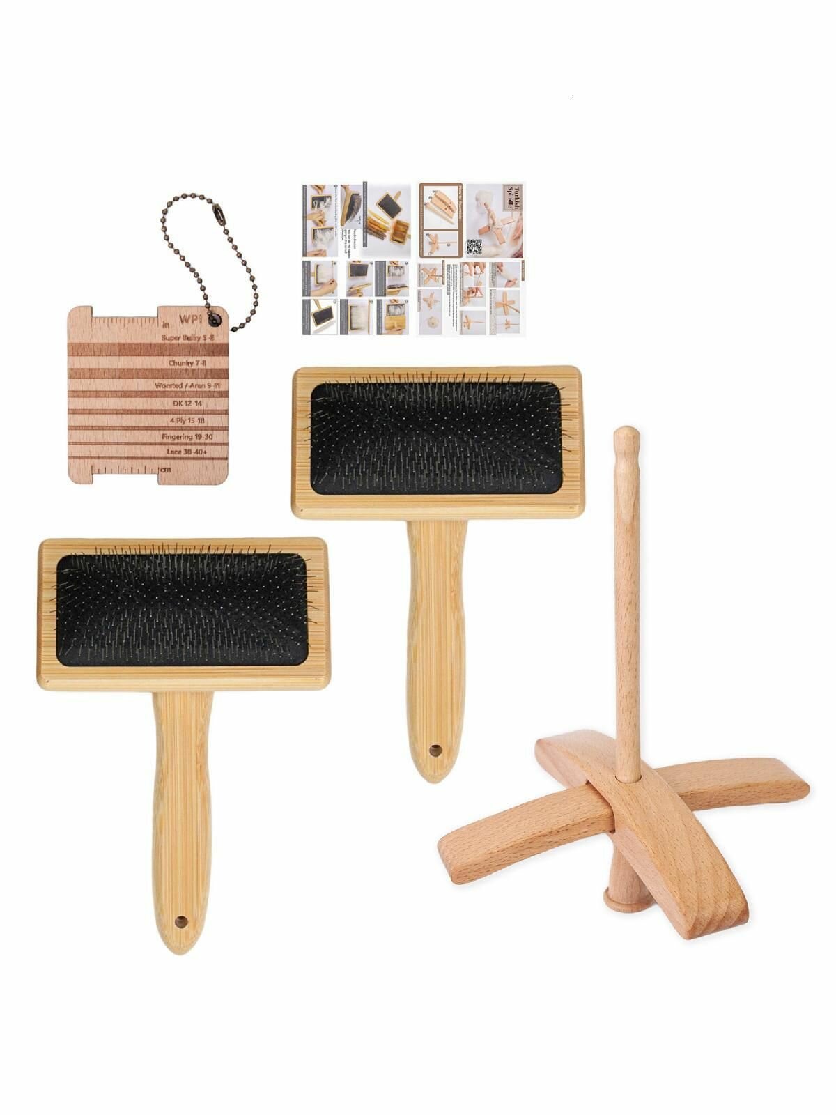 Деревянная турецкая прялка с крестообразной намоткой