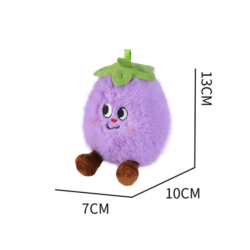 Игрушечные плюшевые фигурки овощей и фруктов: груша, персик, ананас, дуриан, личи, кукла для выдувания мыльных пузырей,