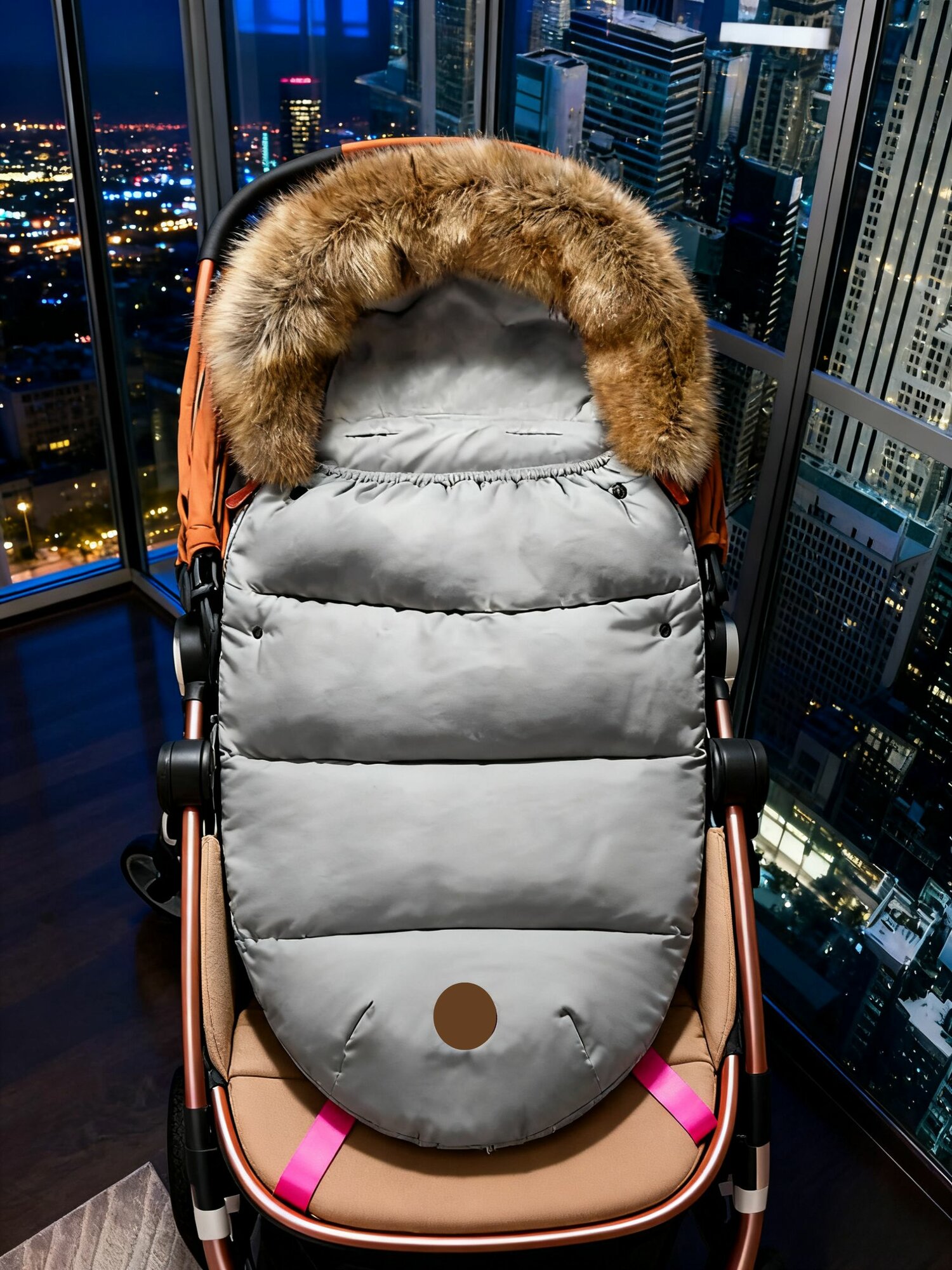 Конверт зимний в коляску и для санок