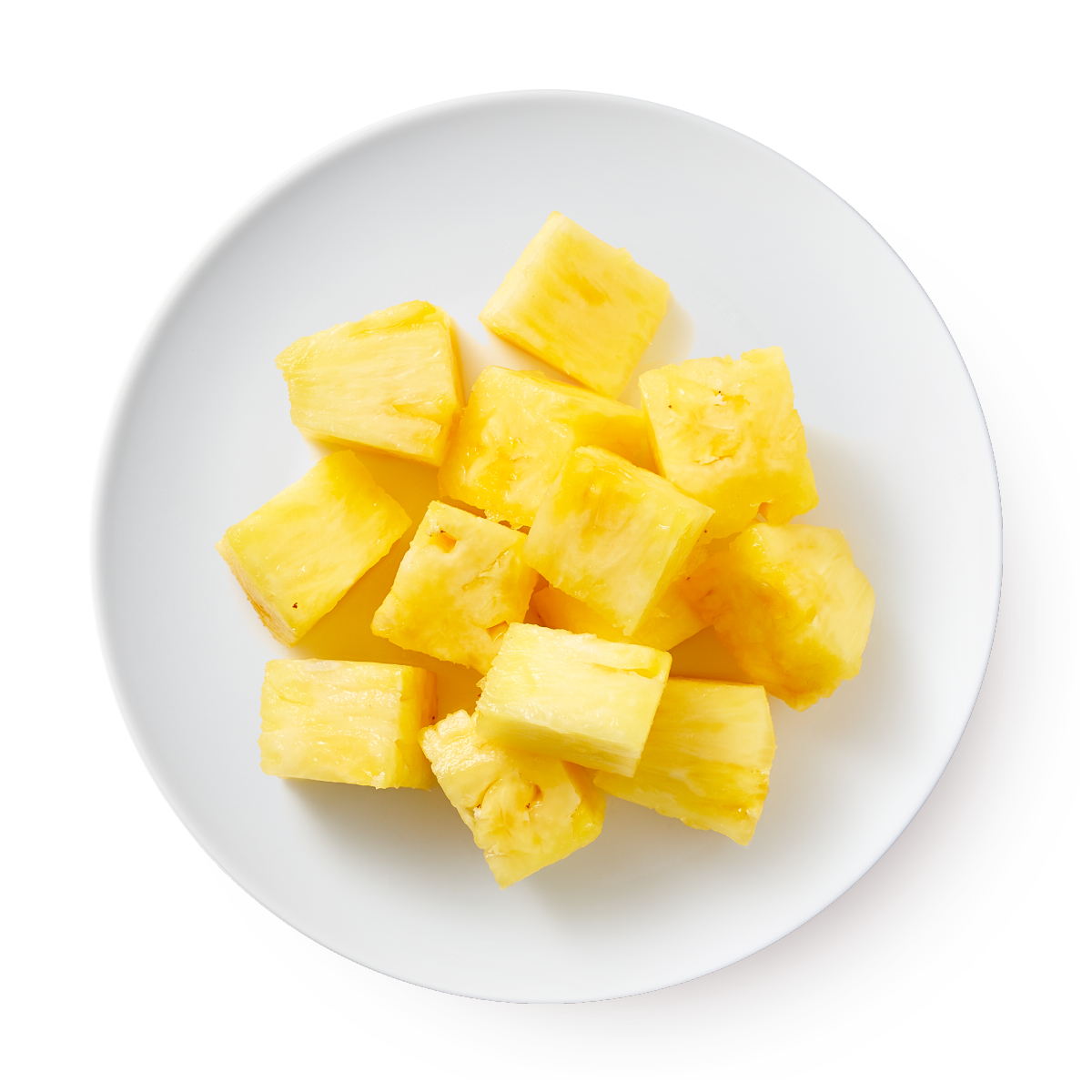 Ананас Вкусные истории, кубики, в пластиковом контейнере, 0,14 кг