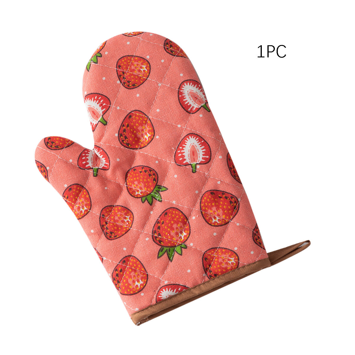 Домашние кухонные утолщенные прихватки, стеганые клетчатые термоизоляционные перчатки, устойчивые к высоким температурам, хлопковые льняные перчатки для микроволновки