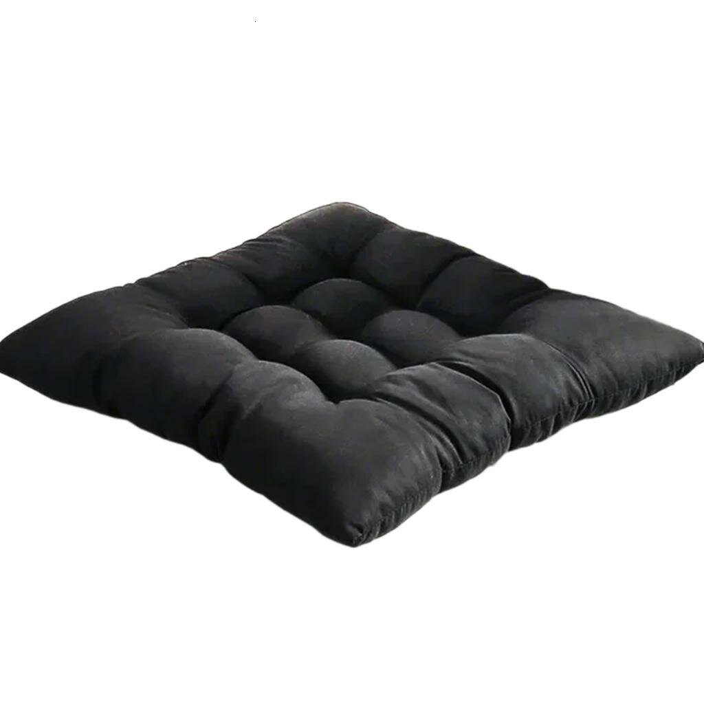 Сидячий коврик для стула 46x46 см, Черный