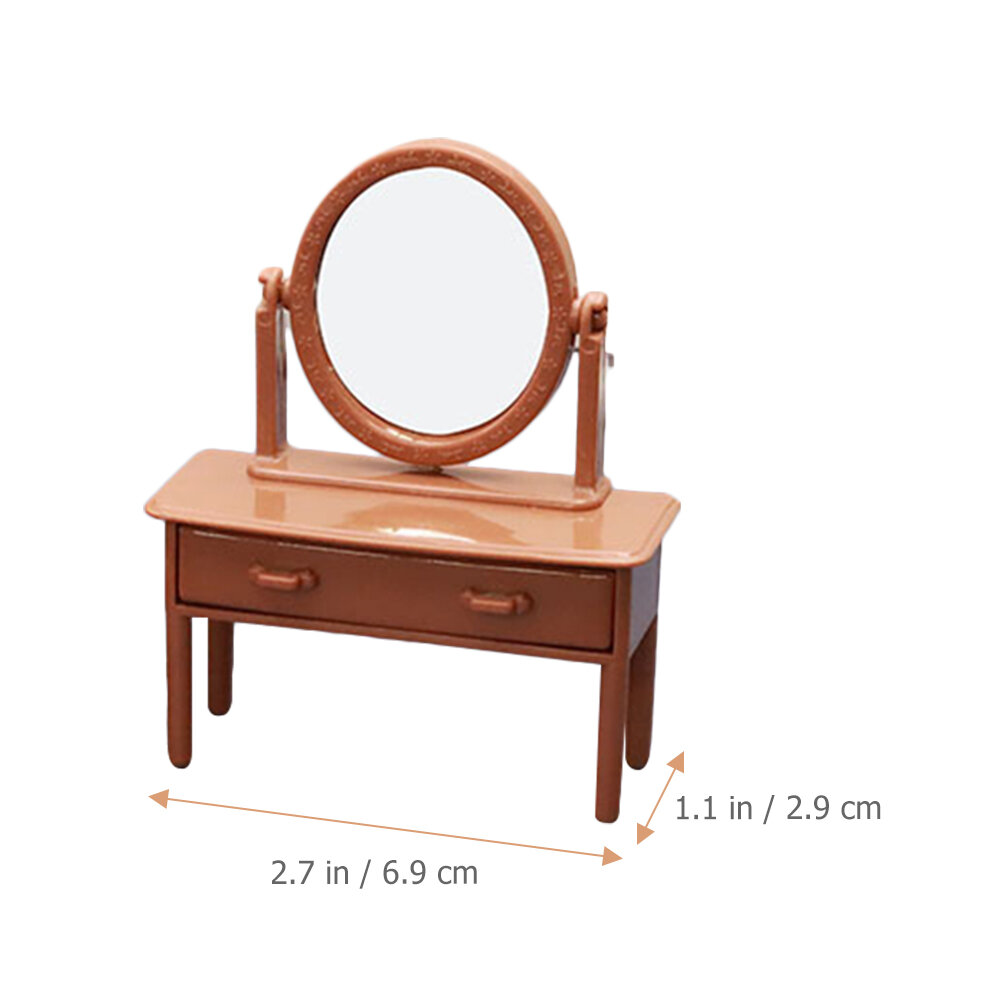 Набор Мини Мебели Для Мини Дома 1 Штукa Коричневый Размер 6.9X2.9Cm