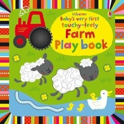 First Touchy-Feely Farm Play Book / Книга для малышей "Потрогай и почувствуй": Ферма