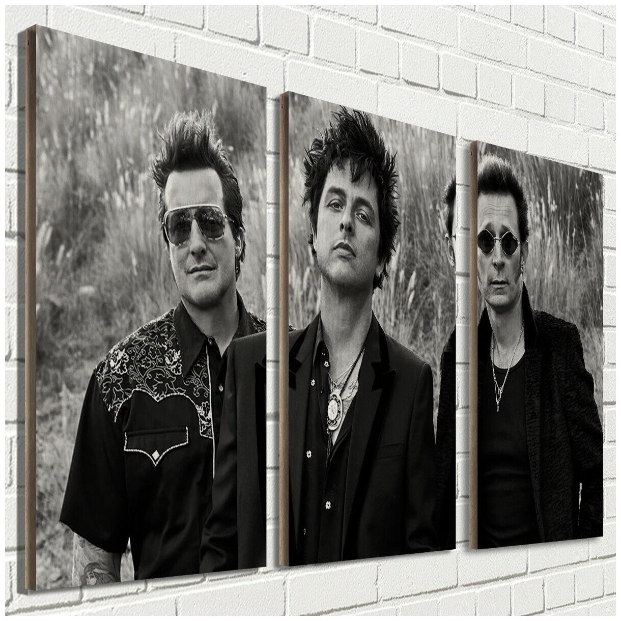 Модульная картина музыка green day грин дэй (армстронг, кул, дёрнт, панджаби) - 2184