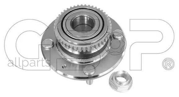 GSP 9232008K Ступица колеса в комплекте с подшипником HYUNDAI ELANTRA (XD)