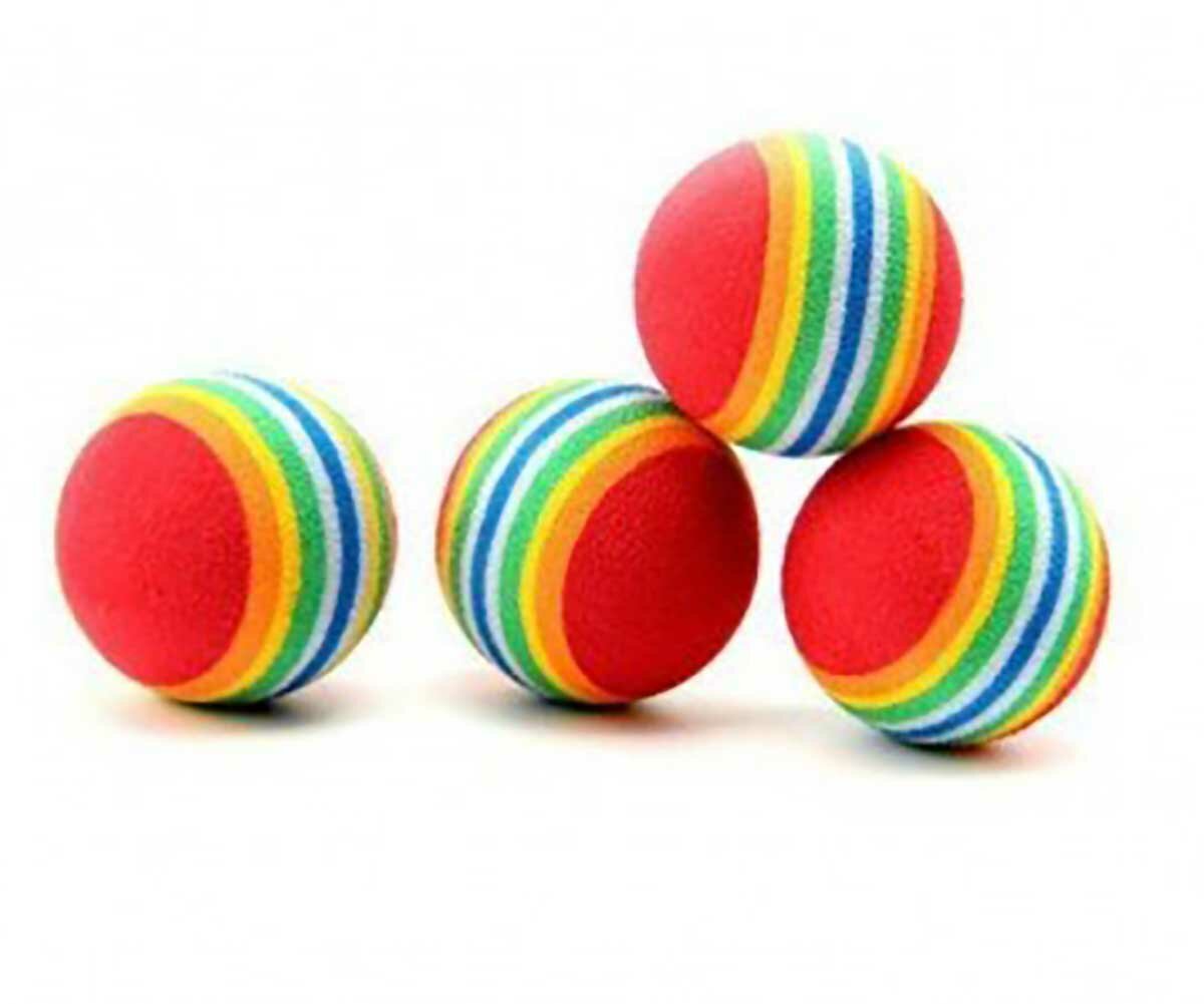 Игрушка Nunbell мяч набор 4шт fema0380 3,5см eva