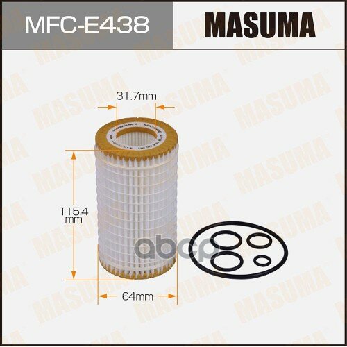 Фильтр масляный Masuma арт. MFC-E438