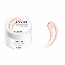 RuNail Professional Камуфлирующий УФ-гель ruNail Professional (цвет: Чайная роза), 15 г (3449)