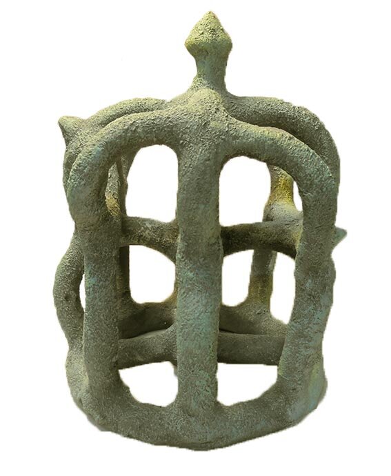 Укрытие керамическое с тонировкой. Лабиринт для мальков. Защита от крупных рыб в общем аквариуме. Коралл-6