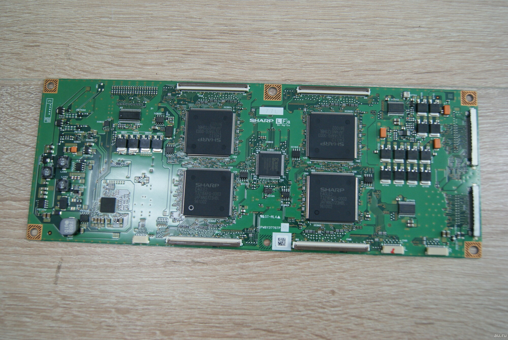 T-CON (CPWBY3776TPXB) для телевизора Philips 52pfl9632d/10 Б/У с разбора