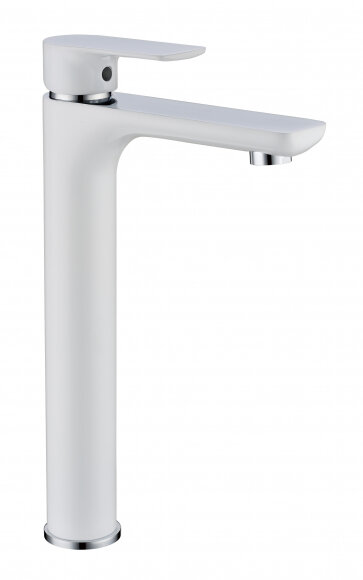 Смеситель для раковины Grocenberg GB3009 белый/хром