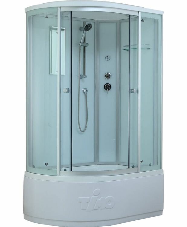 Душевая кабина (120х85) Timo Standart Silver Fabric T-6620SFR
