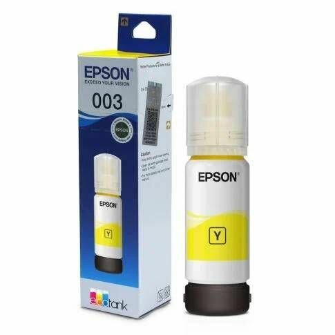 Чернила Epson 003 (C13T00V498), желтый, оригинальные