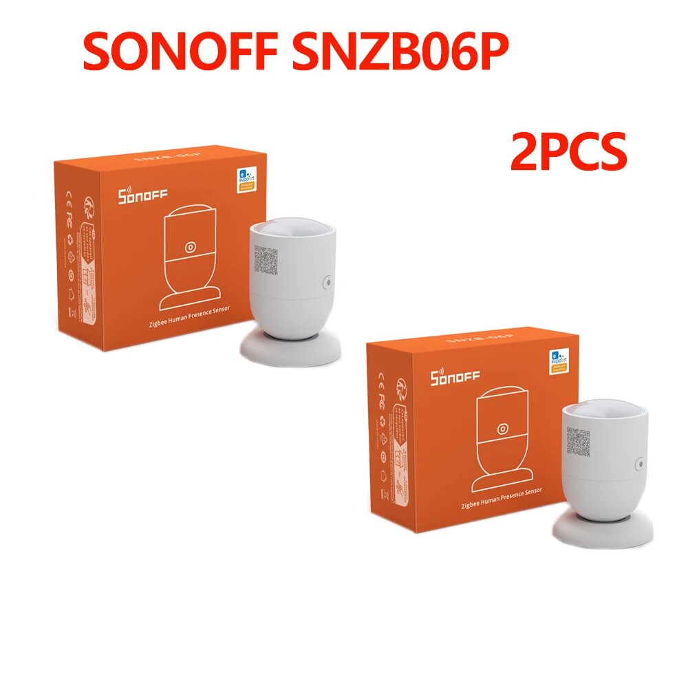Датчик движения SONOFF SNZB06P, 2шт