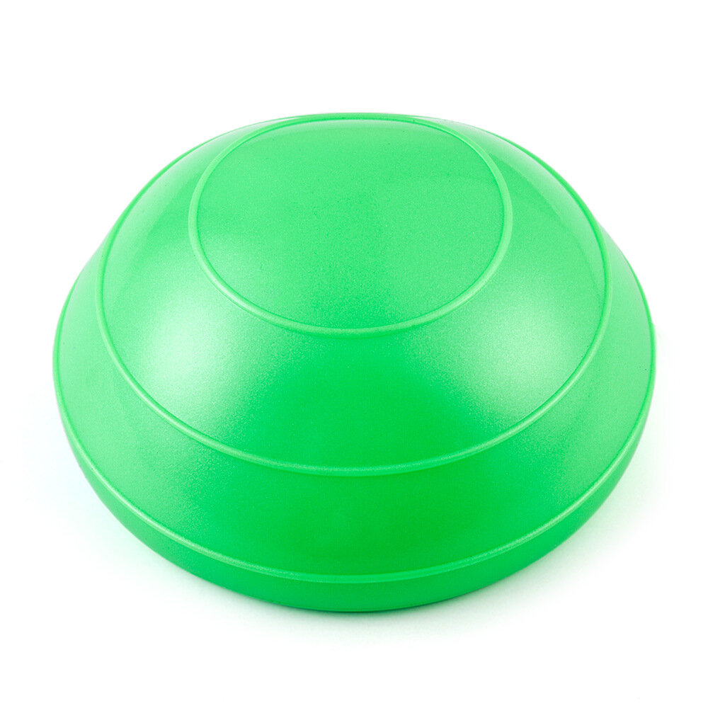 Мини волновой скоростной мяч полушариковый баланс мяч йога фитнес мяч пилатес нога полушариковое оборудование сенсорный тренировочный мяч (Зеленый, 16*8см)