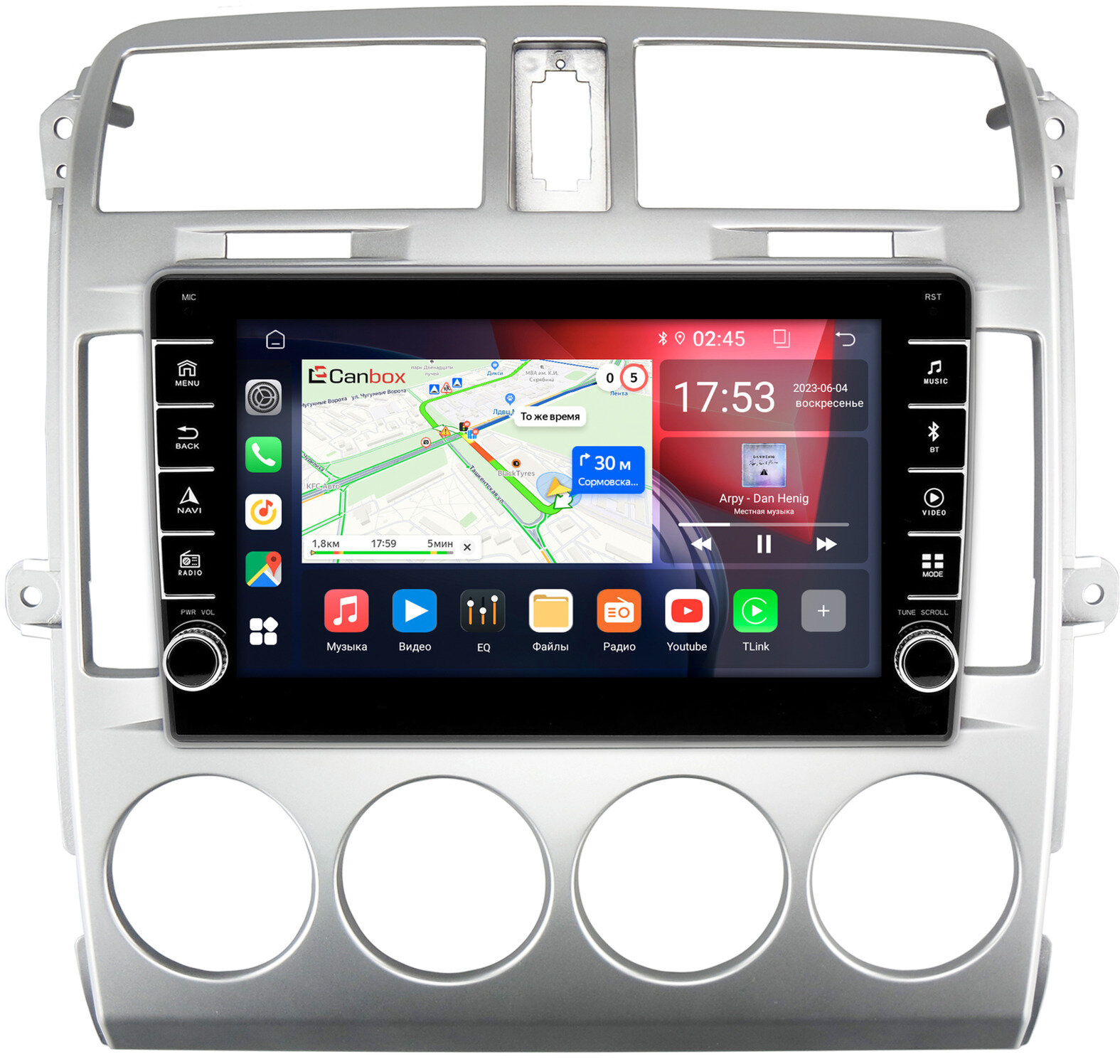 Штатная магнитола Kia Carnival 2002-2006 Canbox BGT9-1003 2/32 Android 10 (IPS, DSP, CarPlay)