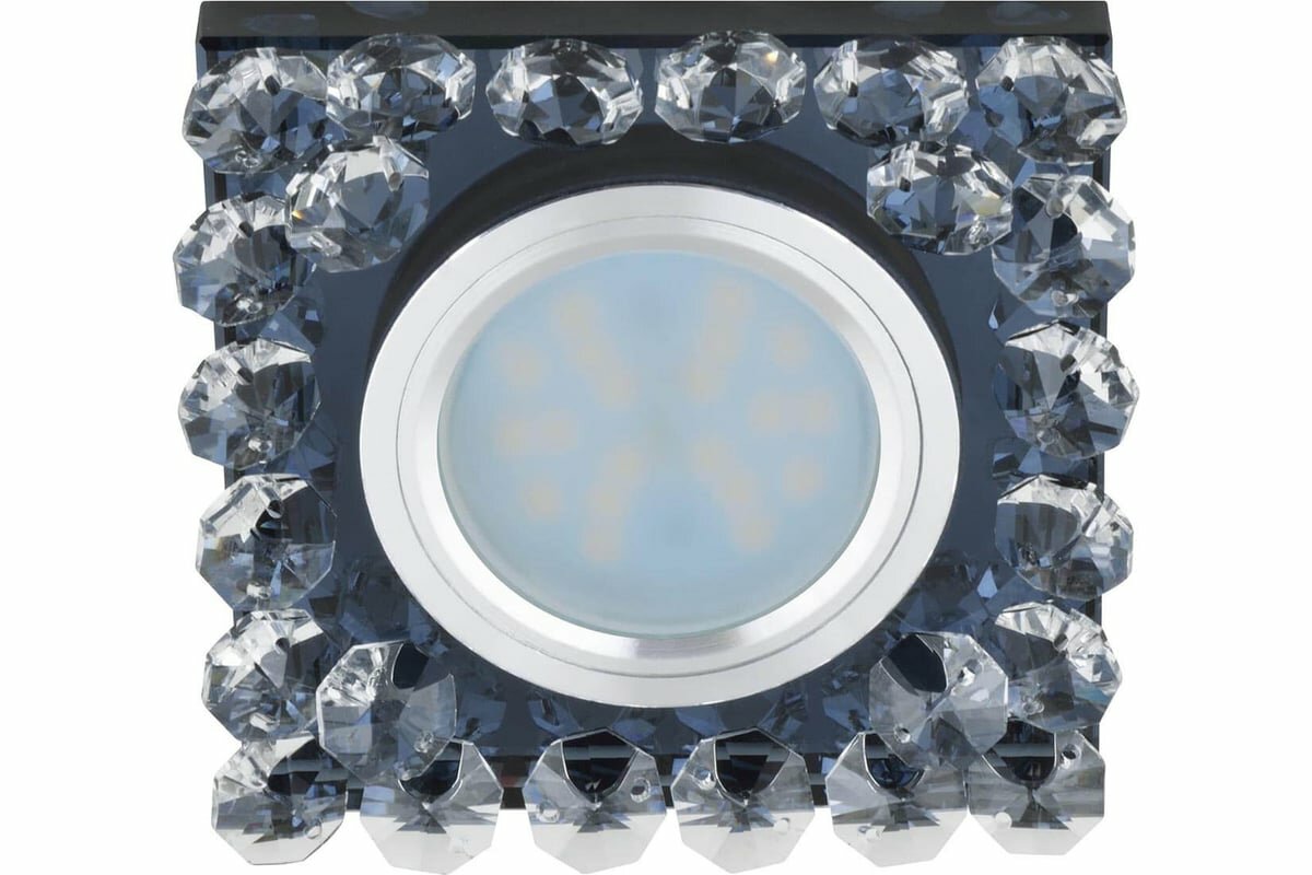 Fametto DLS-L131 GU5.3 встраиваемый декоративный светильник Chrome Black, серия Luciole